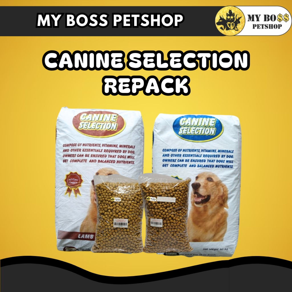 Jual Canine Selection Dog Dry Food Makanan Anjing Lamb Chicken Repack ...