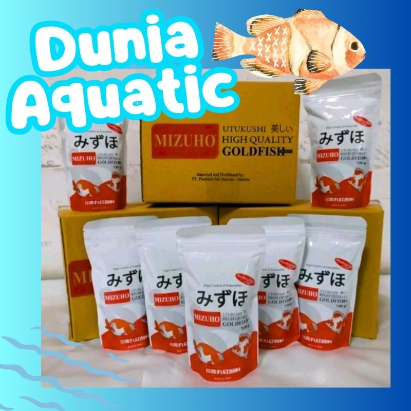 Jual MAKANAN IKAN PAKAN IKAN PELET PELLET FISH FOOD MIZUHO GOLDFISH ...