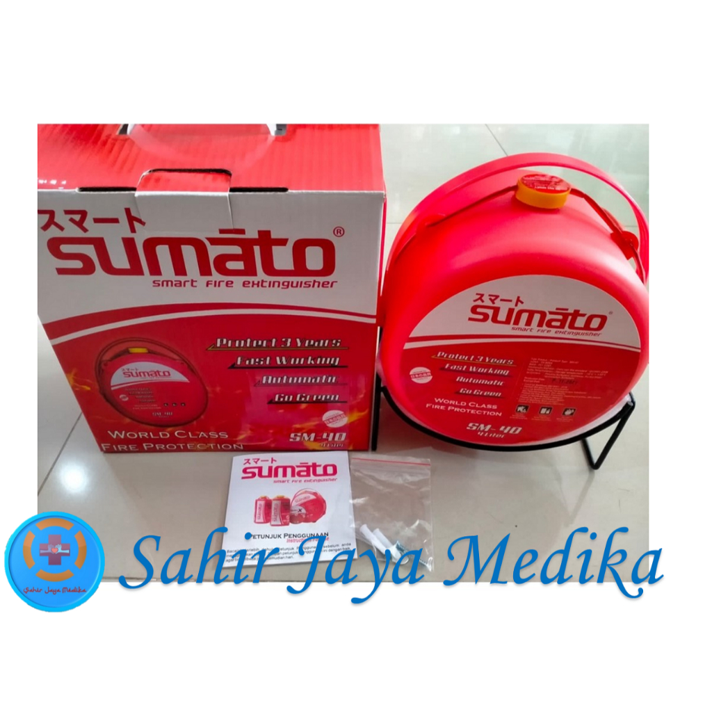 Jual APAR Mini Otomatis Alat Pemadam Kebakaran Otomatis Sumato SM40 ...
