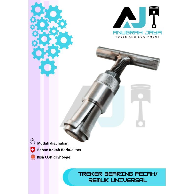 Jual TREKER CABUT BEARING REMUK UNIVERSAL, BAHAN PIPA SIMLES TEBAL ...
