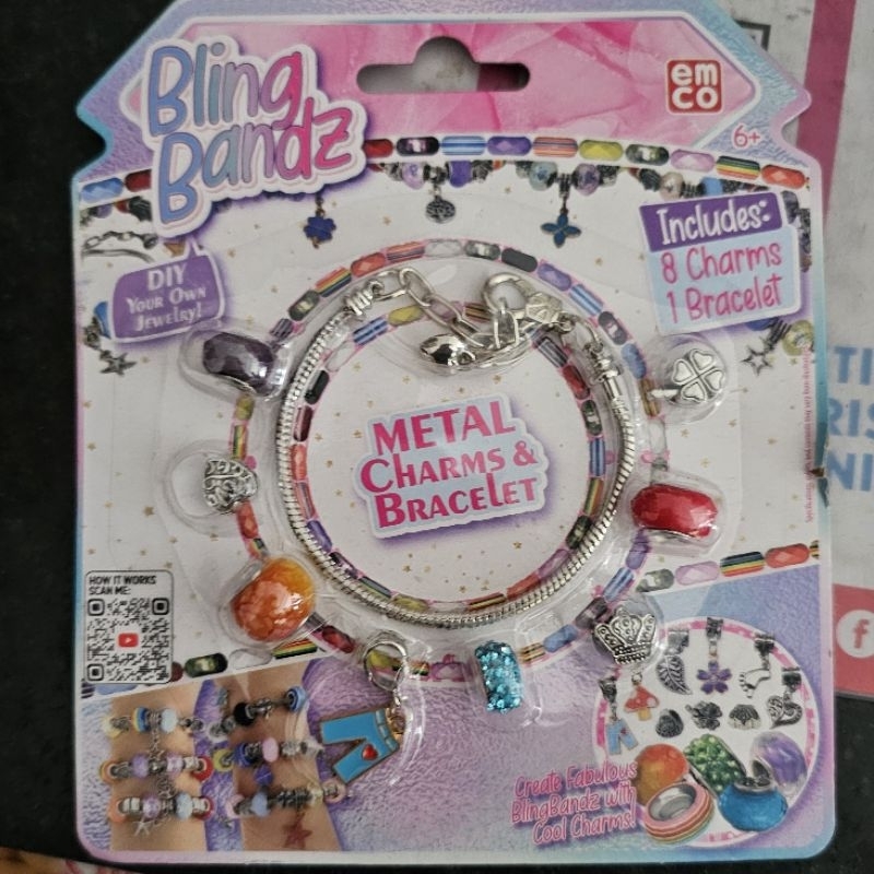 Jual Gelang Sanrio x Alfamart Pandora Emco Bling Bandz Kuromi My Melody ...