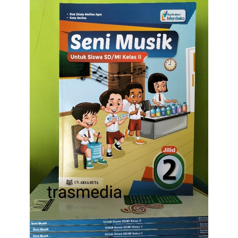 Jual Buku Seni Musik SD/MI Kelas 2 Kurikulum Merdeka Penerbit Aryaduta | Shopee Indonesia