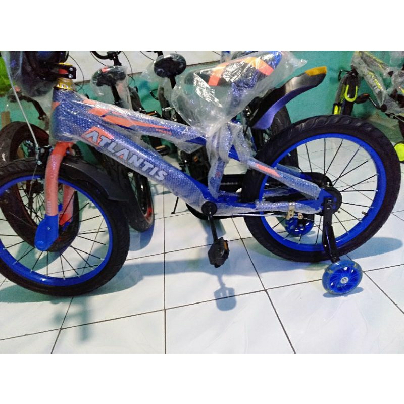 Jual Sepeda Bmx Anak ATLANTIS ukuran 18 kondisi Baru Ban jumbo 3.0 ...