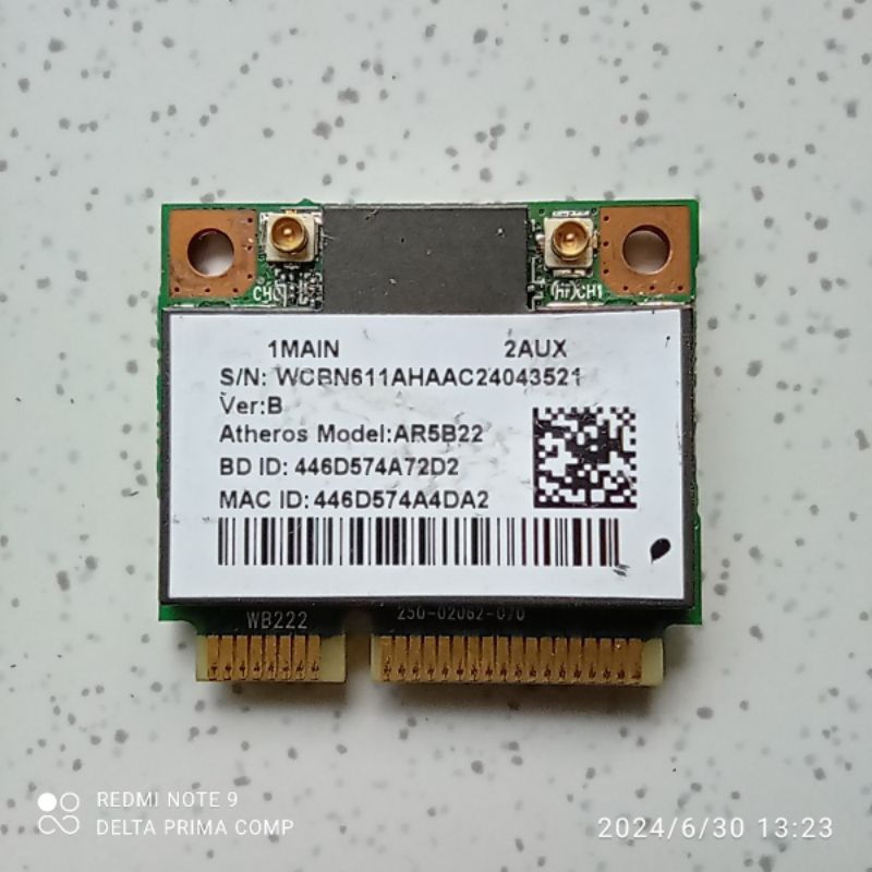 Jual Wifi card laptop acer aspire V5-431 V5-471 V5-471G AR5B22 | Shopee ...