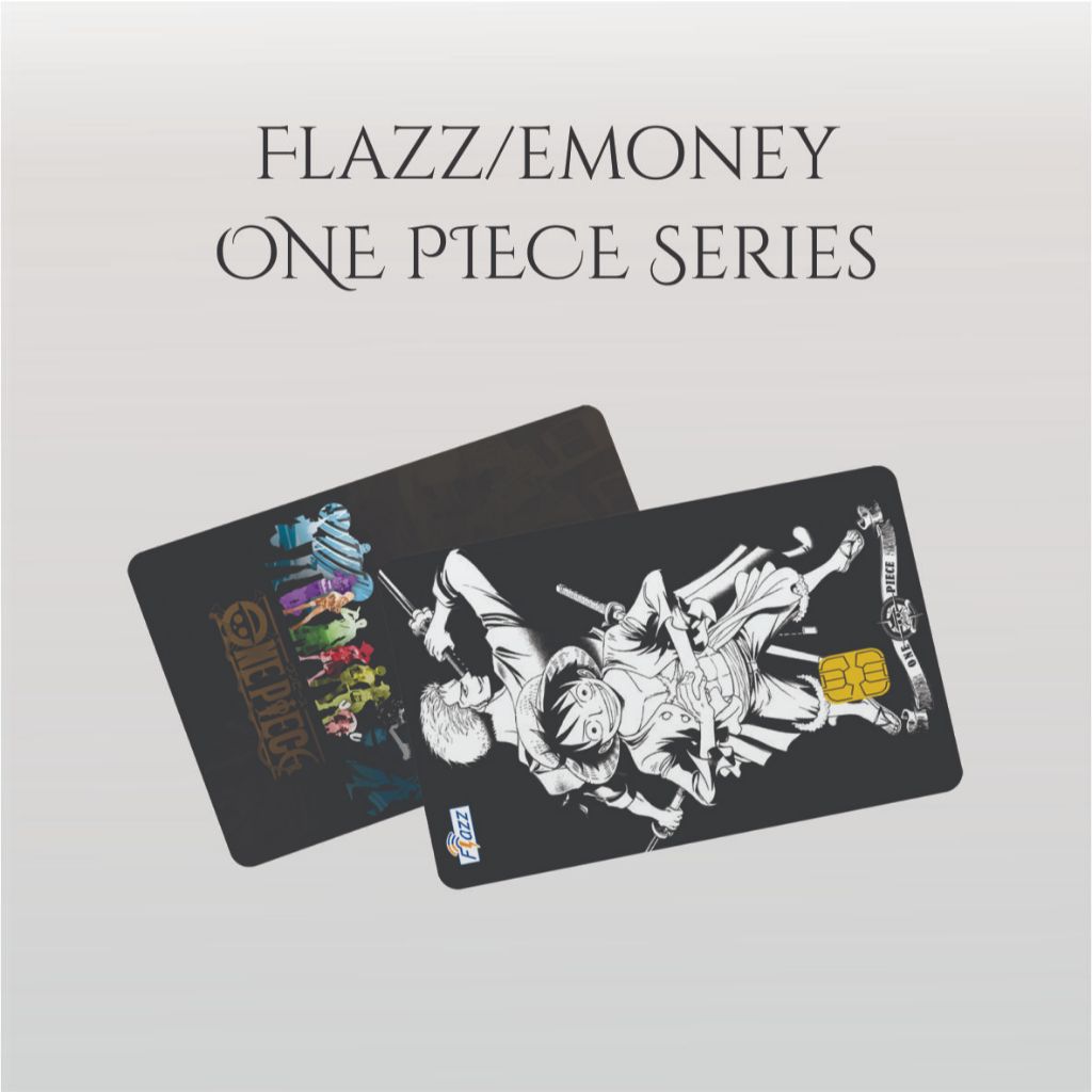 Jual Flazz custom motif one piece / emoney custom model one piece ...
