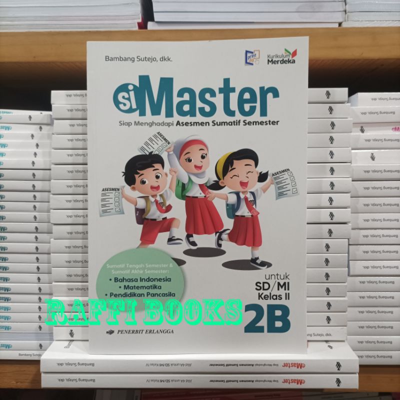 Jual Buku Simaster 2B Kelas 2 SD/Mi Erlangga Kurikulum Merdeka | Shopee ...