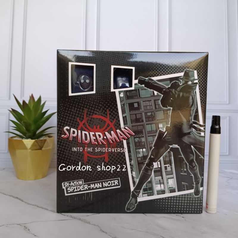 Jual Spiderman Noir Sentinel SV Action Spider-Man Into The Spider-Verse ...