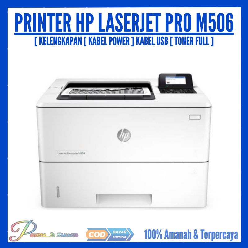 Jual Printer Hp LaserJet M506 Bekas Siap Pakai Body Mulus | Shopee ...
