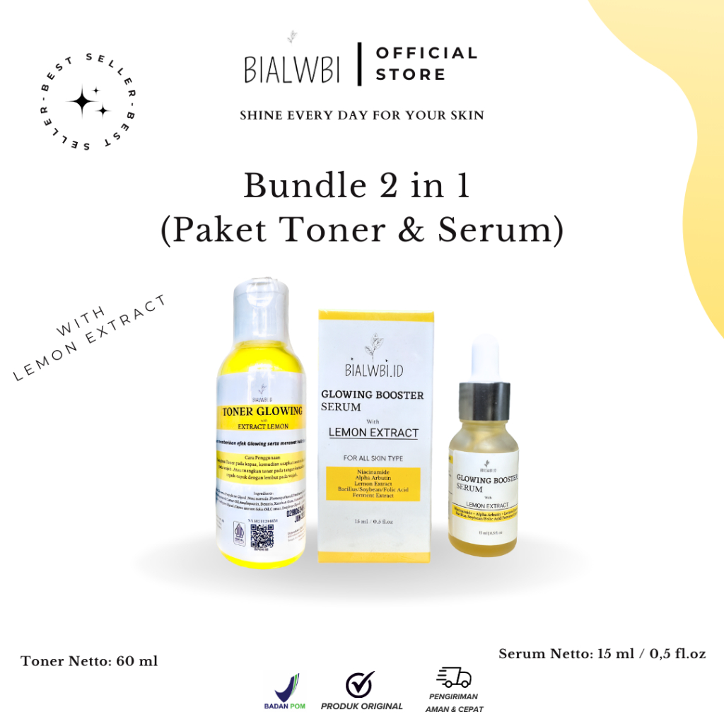 Jual [BASIC 2] PAKET BASIC 2 BIALWBI (Toner dan Serum) | Shopee Indonesia
