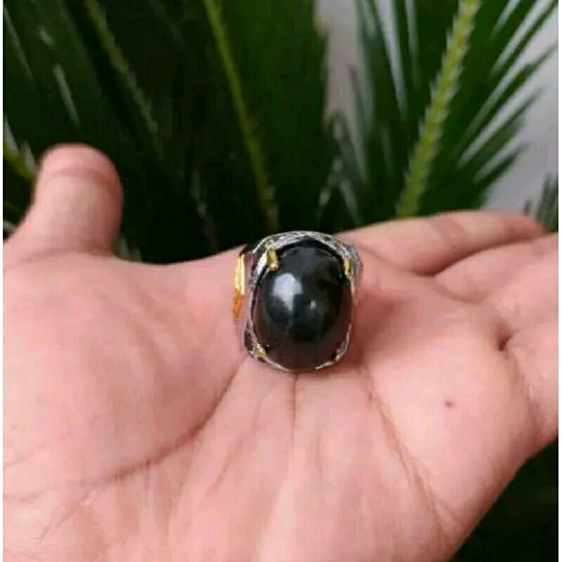 Jual cincin batu akik badar besi hijau (N) | Shopee Indonesia
