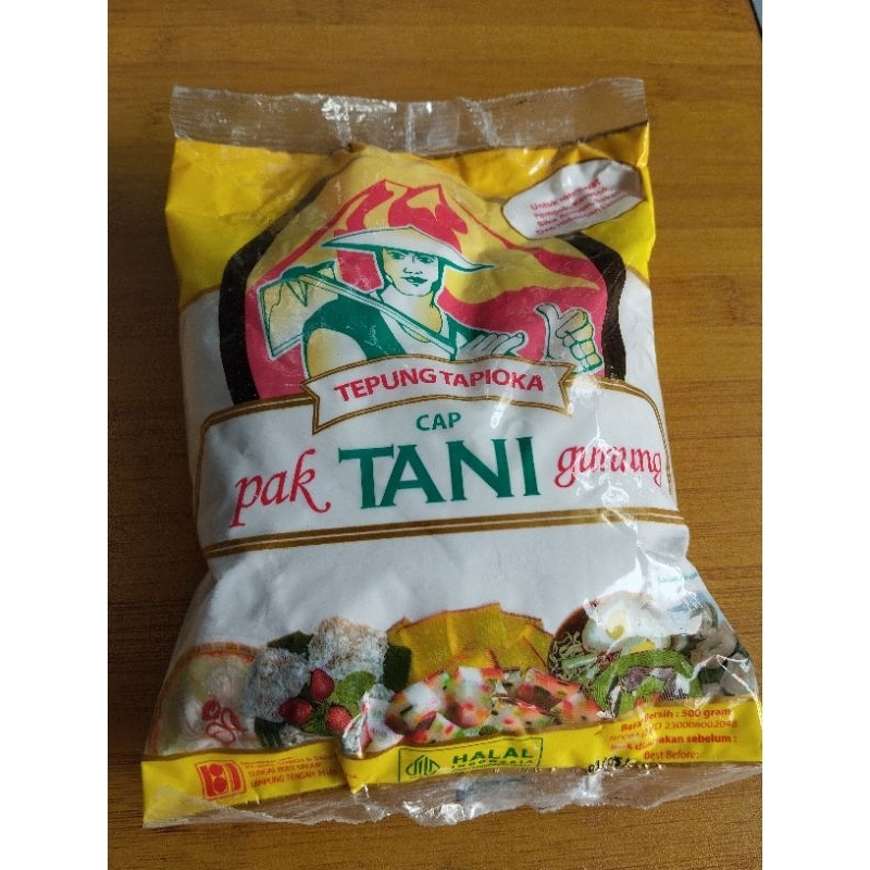 Jual Tepung Tapioka Cap pak Tani Gunung 500g | Shopee Indonesia