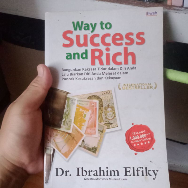 Jual BUKU MOTIVASI WAY TO SUCCES AND RICH | BUKU MURAH | PENGEMBANGAN DIRI | SELF IMPROVEMEMT ...