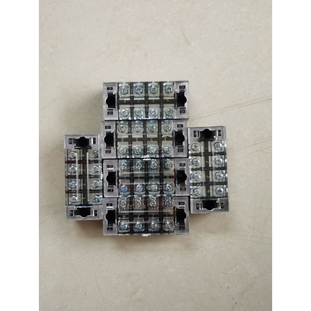 Jual Terminal Blok 25A 4P - Terminal Block TB 2504 Harga per pcs ...