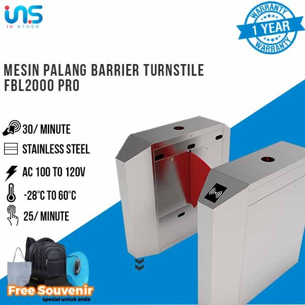 Jual Mesin Akses Kontrol Flap Barrier Akses Kontrol RFID Dan ...