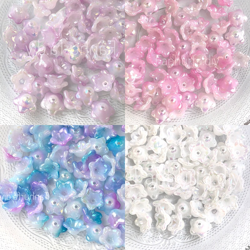 Jual MANIK KELOPAK BUNGA SEMBUR GRADASI MERMAID | Shopee Indonesia