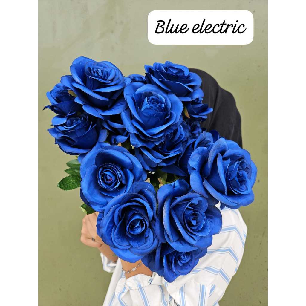 Jual Bunga Mawar Palsu Premium k9 / Rose Majestic Import Artificial ...