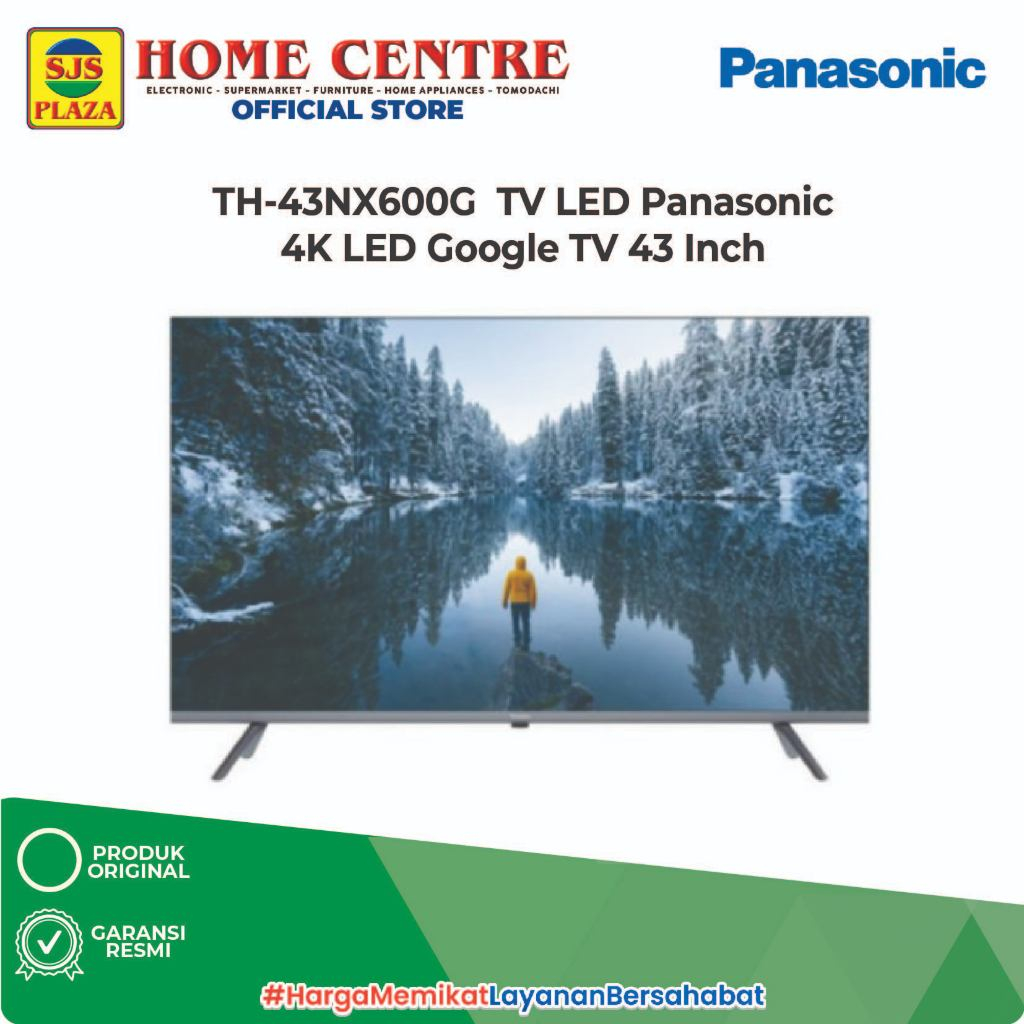 Jual Panasonic TH-43NX600G 4K LED Google TV [43 Inch] | Shopee Indonesia