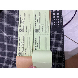 Jual Karcis Parkir Free Desain Karcis Motor Karcis Mobil | Shopee Indonesia