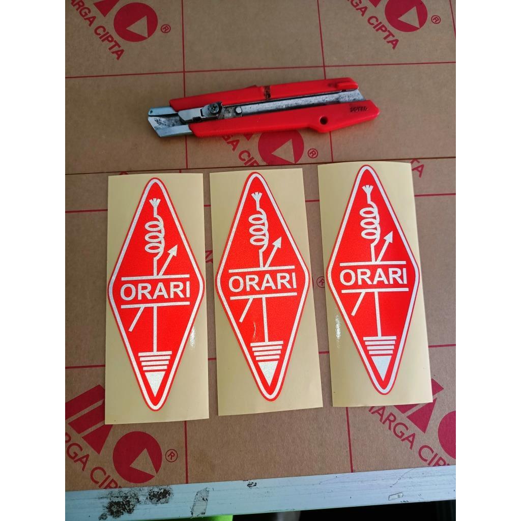 Jual LOGO ORARI stiker scotligh cutting | Shopee Indonesia