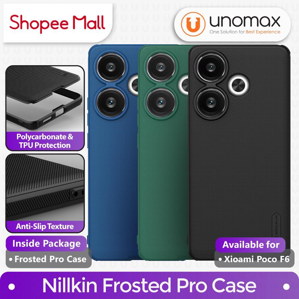 Jual Case Xiaomi Poco F6 Nillkin Frosted Pro Hybrid Casing | Shopee ...