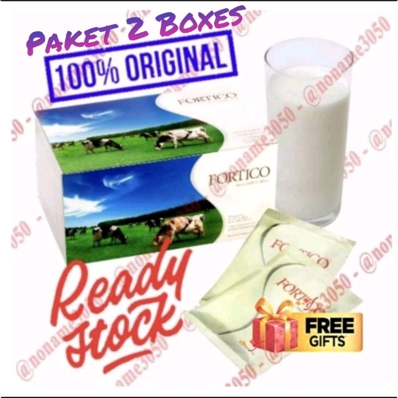 Jual PAKET 2 BOX Susu FORTICO (2box x 20 sachet) | Shopee Indonesia