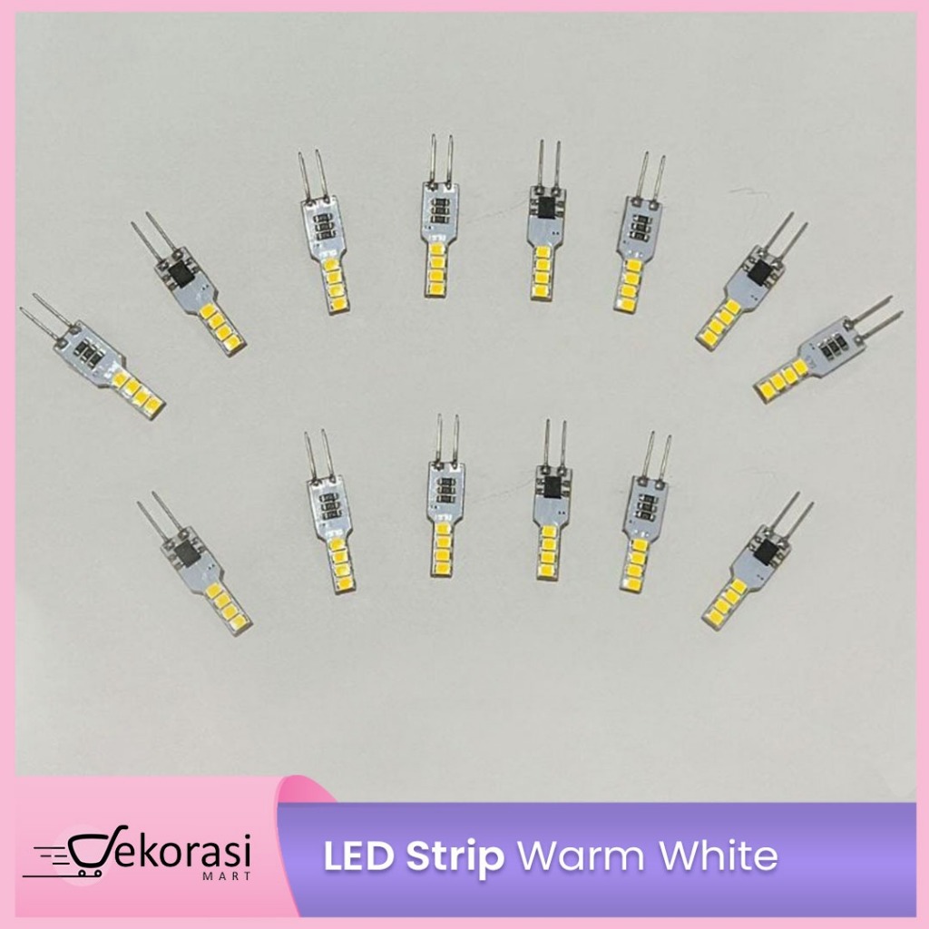 Jual LED Strip / LED untuk dekorasi / Lampu LED / LED KAKI G4 | Shopee ...