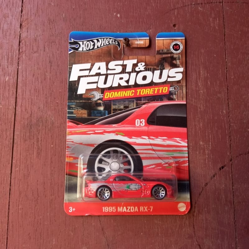 Jual MAZDA RX 7 HOT WHEELS FAST AND FURIOUS DOMINIC TORETTO | Shopee ...