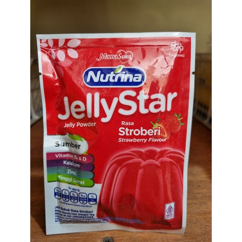 Jual JELLY MAMASUKA JELLYSTAR NUTRINA RASA STROBERI | Shopee Indonesia