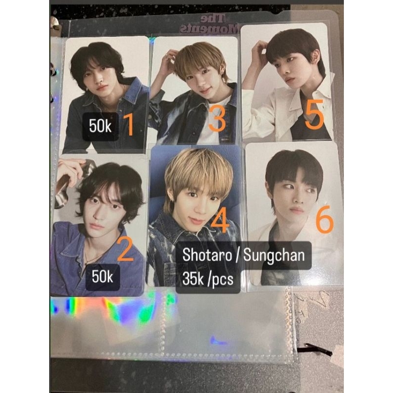 Jual RIIZE PHOTOCARD OFFICIAL PC Wonbin, PC Shotaro, PC Sungchan | Shopee Indonesia