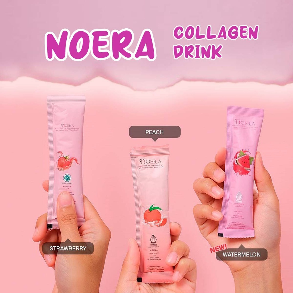 Jual Noera Collagen Drink With Birdnest and Saffron Extract SACHET ...