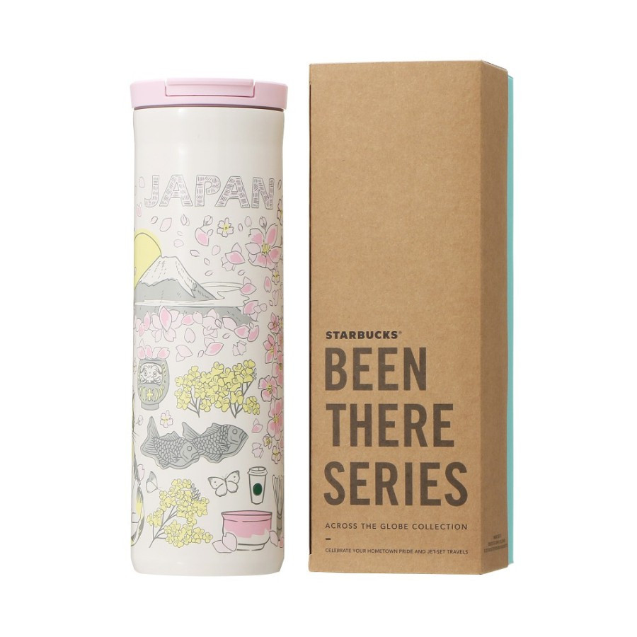 Jual Starbucks Japan Been There Series Stainless Botol 473ml Spring ...