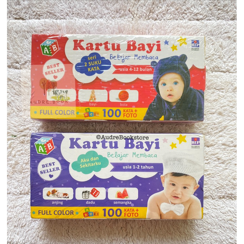 Jual [ORIGINAL] Gramedia : Kartu Bayi Belajar Membaca Seri Aku Dan ...