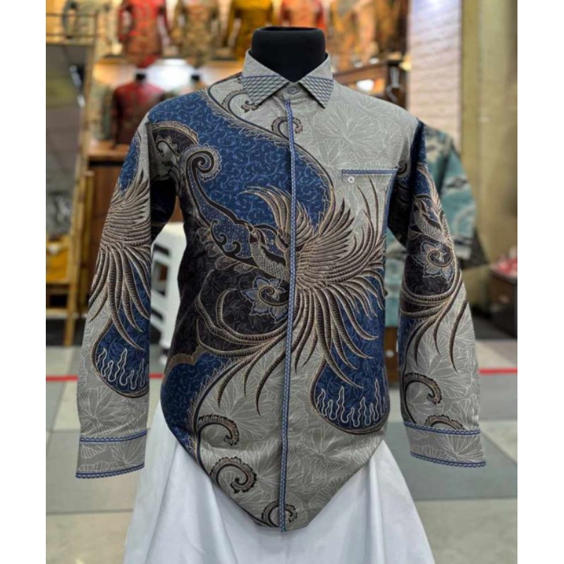 Jual NEW ARRIVAL BATIK PREMIUM SMOCK, KEMEJA LENGAN PANJANG EXCLUSIVE ...