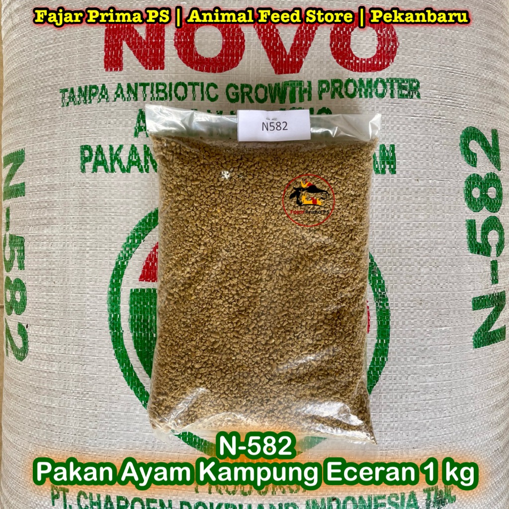 Jual N-582 Eceran 1 kg | Pakan Ayam Kampung | Pur Ayam Buras | Shopee ...