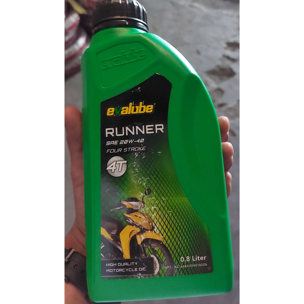 Jual Evalube Runner 4T Running Oli Mesin Motor Bebek Universal Oil 4 ...