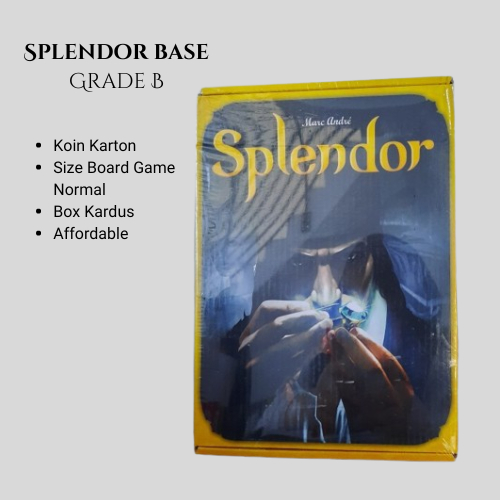 Jual SPLENDOR BOARD GAME - GRADE B | Shopee Indonesia