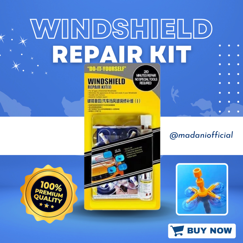 Jual Lem Reparasi Kaca Mobil Hp Lcd Retak Windshield Glass Repair Kit ...
