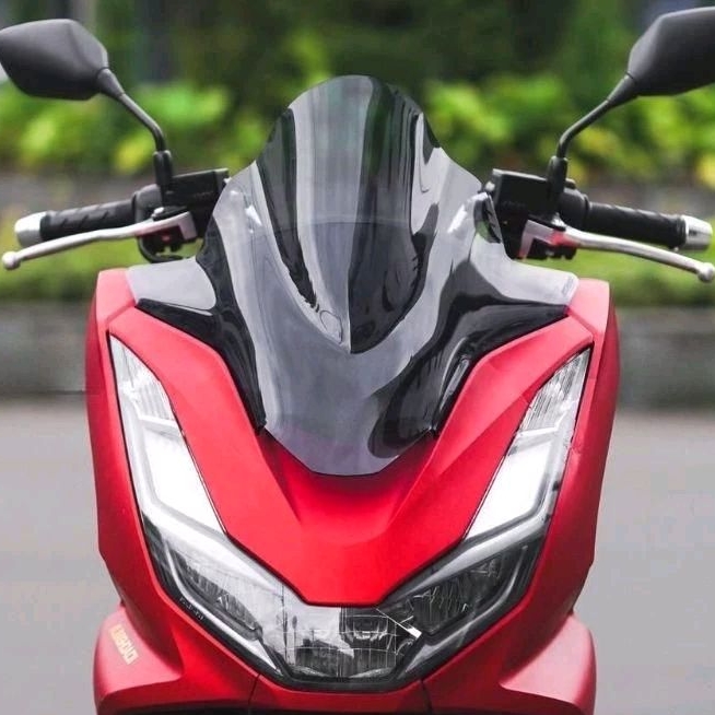 Jual Visor pcx 160 standar jenong thailand - Windshield pcx 160 2020-2024 presisi tebal 3mm ...