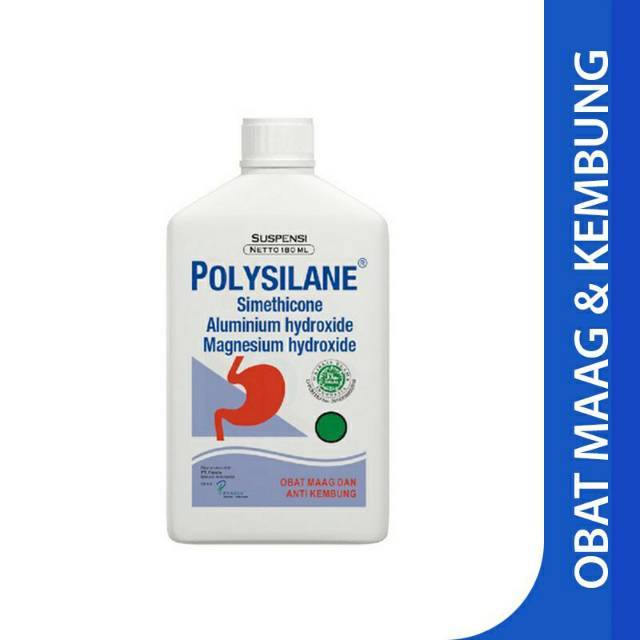 Jual Polysilane syrup | Obat Maag & kembung 100ml | Shopee Indonesia