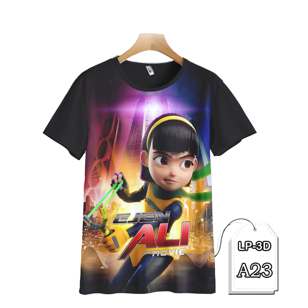 Jual Baju Ejen Alicia Anak dan Dewasa Kartun TV Animasi Baju Printing ...
