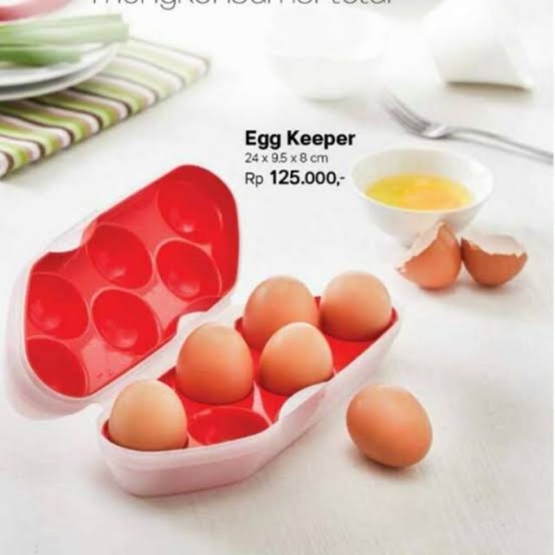 Jual Tupperware egg keeper tempat telor | Shopee Indonesia