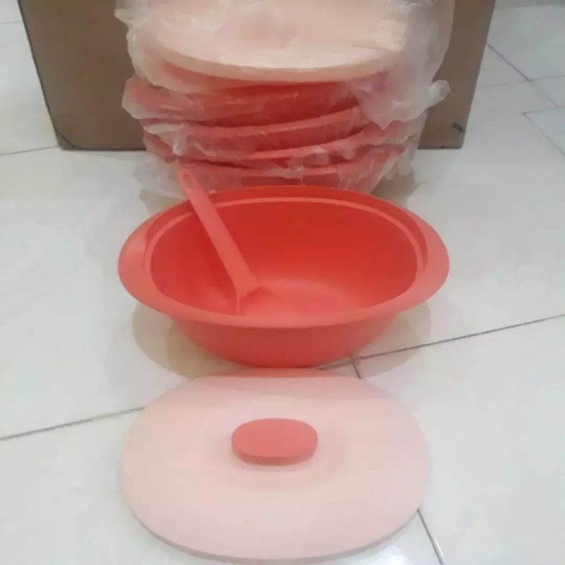 Jual Tupperware Blossom Rice Server with Spoon 3L wadah nasi | Shopee ...