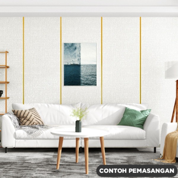 Jual WALL STICKER PANJANG 1 METER / LIST PLAT STRIP HAIRLINE / LIST ...