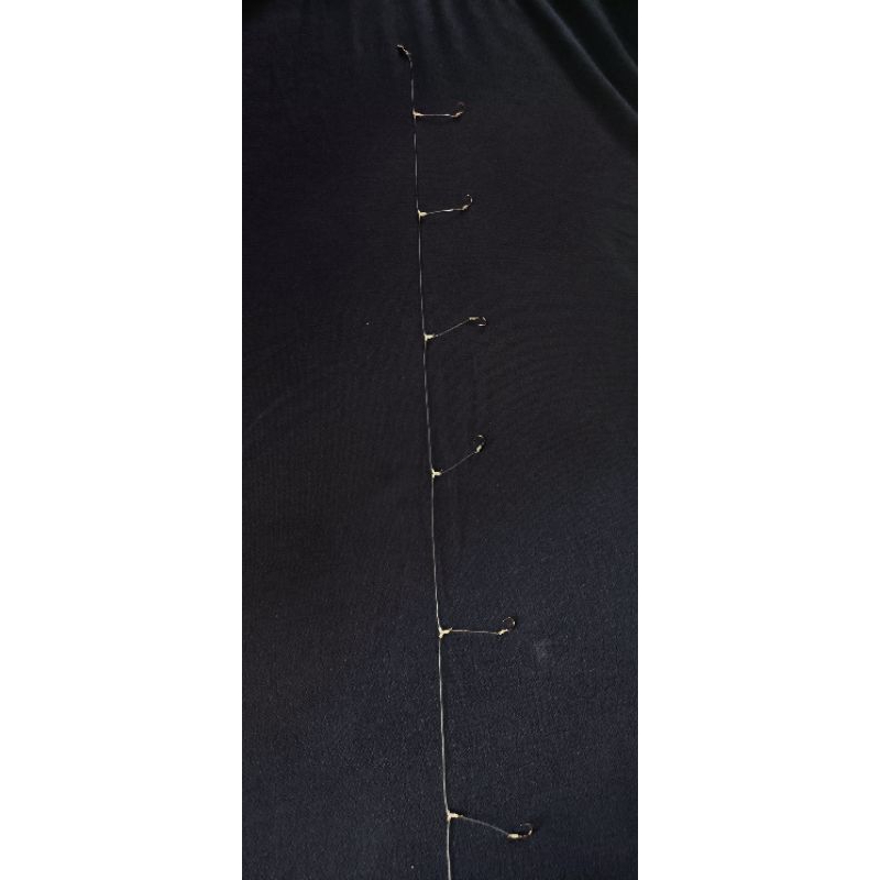 Jual RANGSET / RAWE 6 mata kail, rangkaian pancing ikan bandeng & ikan ...