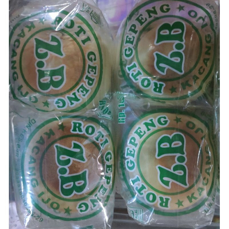 Jual Roti Gepeng Z.B Isi Kacang Hijau ( isi 6 pcs ) | Shopee Indonesia