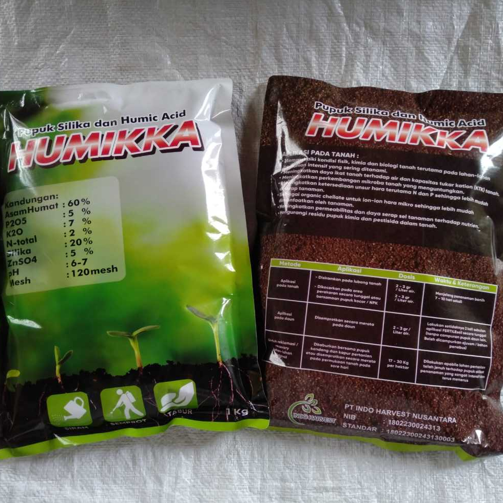 Jual Pupuk Silika dan Humic Acid HUMIKKA : Memperbaiki kondisi tanah ...