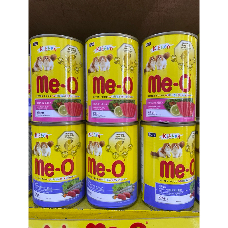 Jual makanan kucing meo kaleng kitten 400gr | Shopee Indonesia