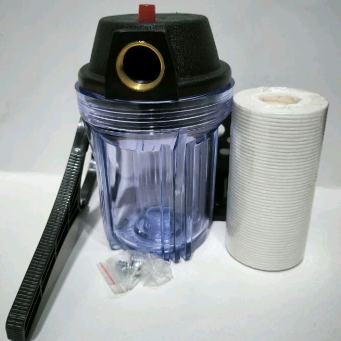 Jual Tabung cartridge filter air 4 inchi mini drat 3/4 | Shopee Indonesia