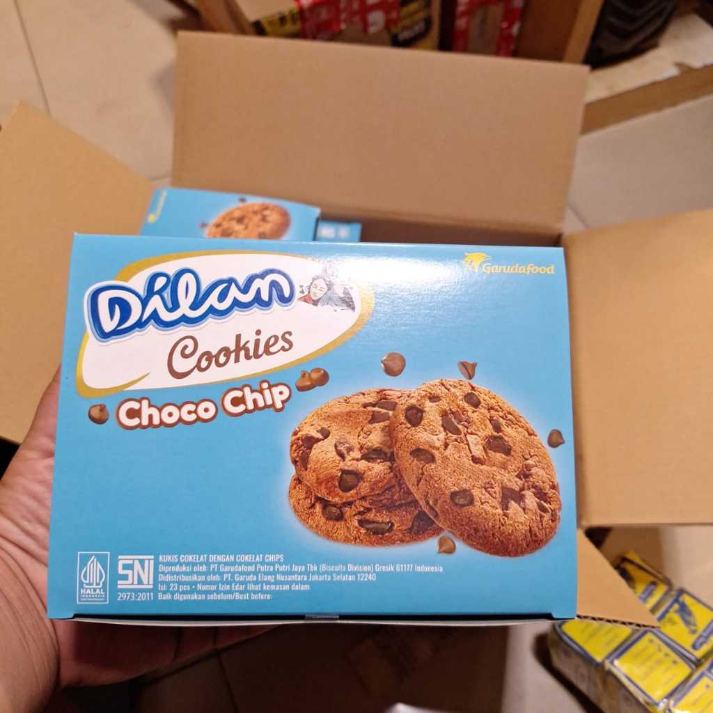 Jual DILAN Cookies Choco Chip 12gr Box | Shopee Indonesia