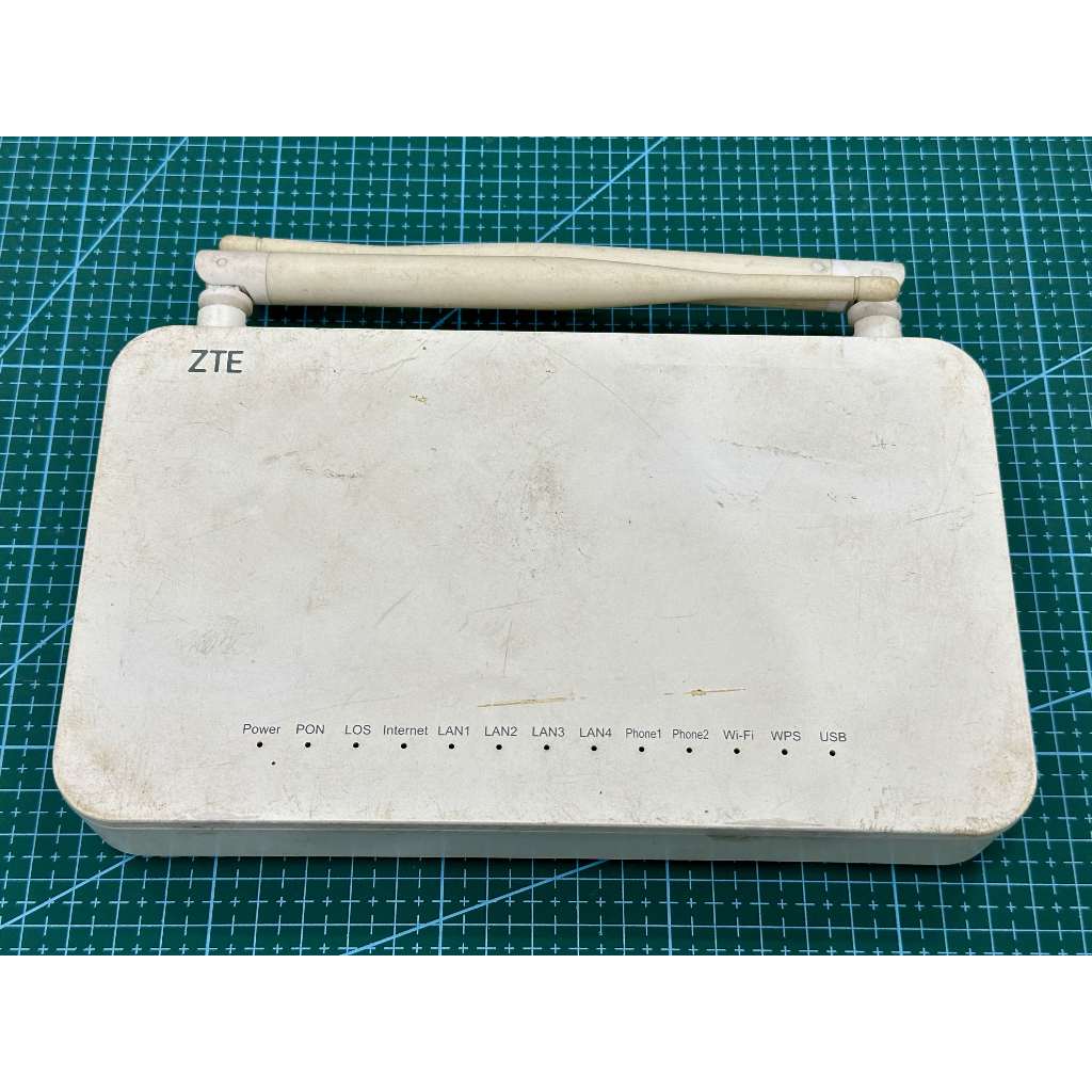 Jual MODEM GPON ONT ZTE F609 ACCESS POINT PLUS ADAPTOR RESET NORMAL ...